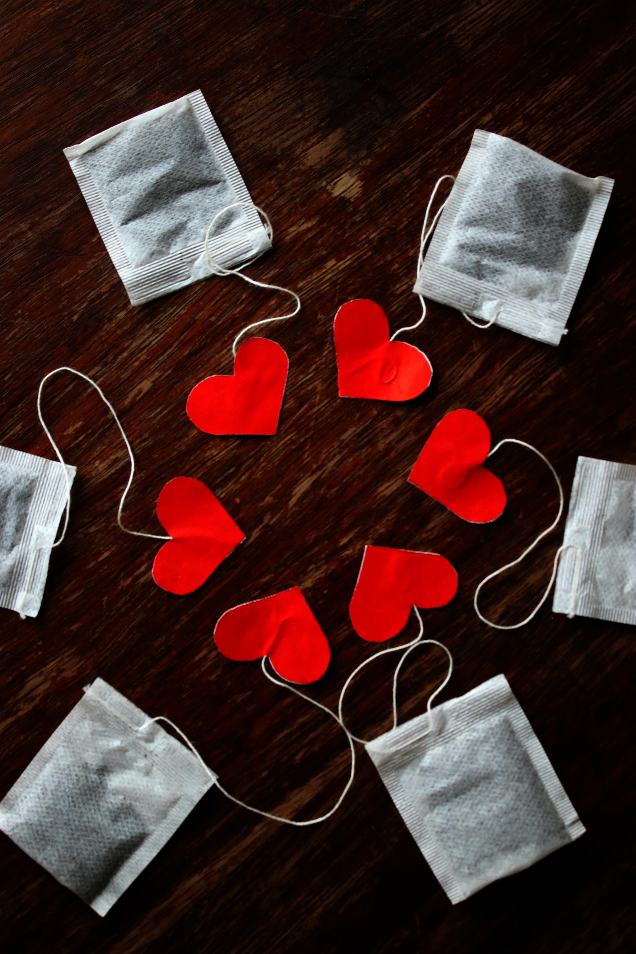 Valentine’s DIY: Heart shaped Tea Bag Tags – A Kitchen In Uganda