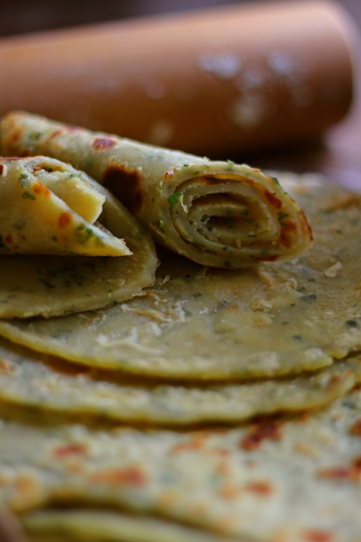 Sweet Potato Parsley Chapati – A Kitchen In Uganda