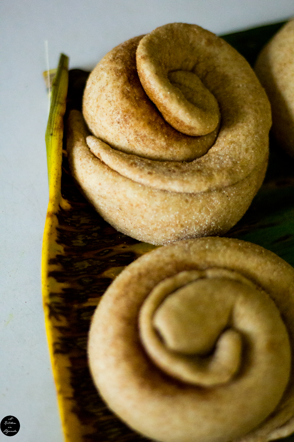 Banana Leaf Steamed Cinnamon Buns – A Kitchen In Uganda