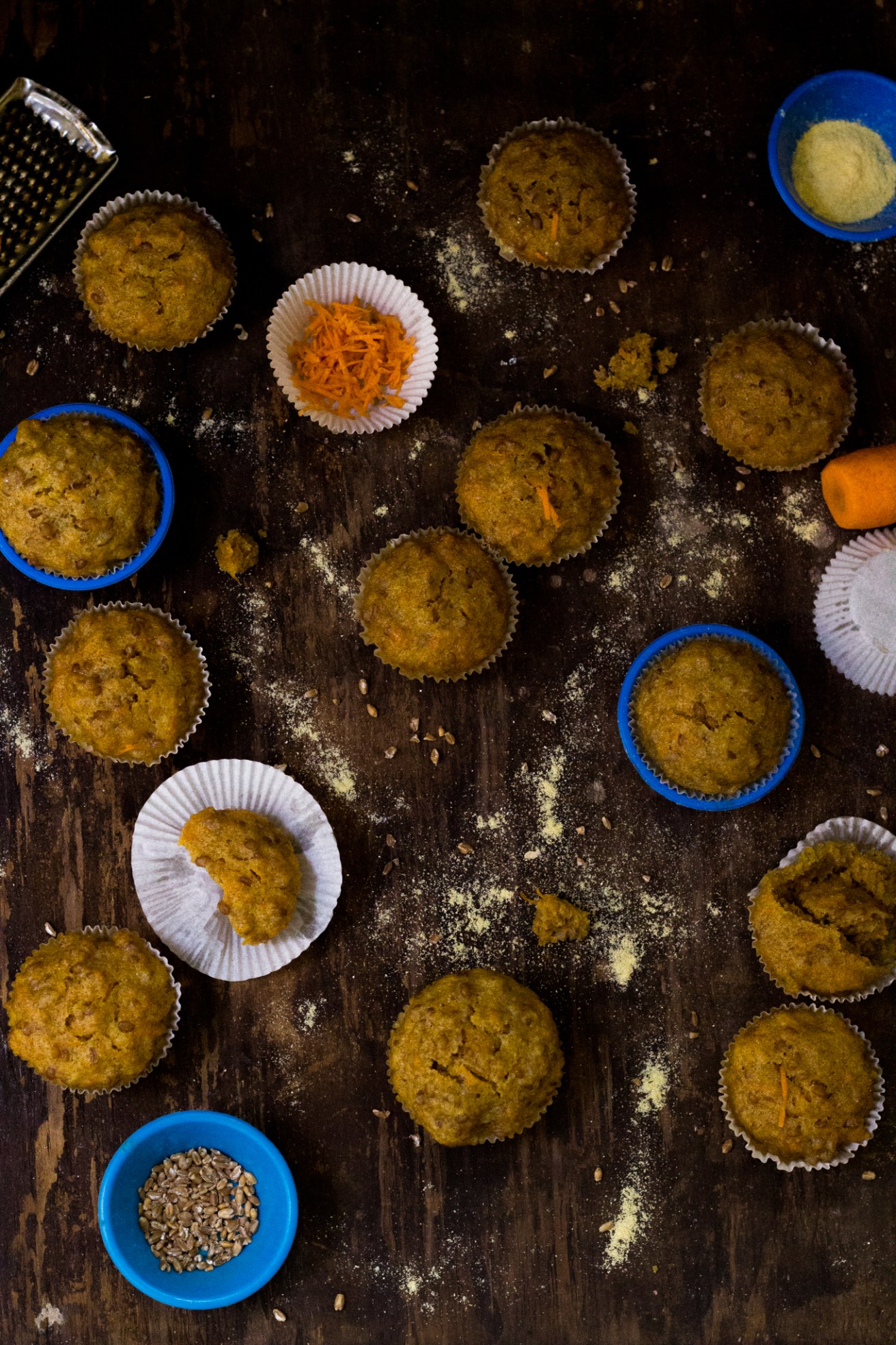 Steamed Wholesome Carrot Cake Bulgar Muffins – A Kitchen In Uganda